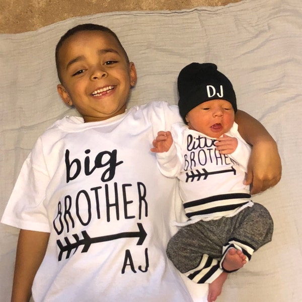 BIG BROTHER, Little Brother Outfit, Baby Boy Coming Home Outfit, Big ...