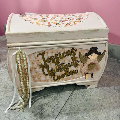 Small Decoupage Boxes Decopatch Box Small Keepsake Box - Etsy