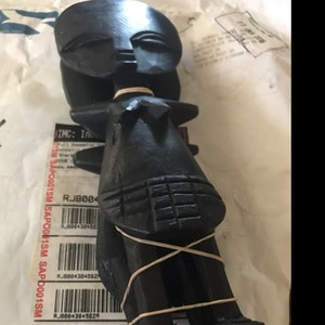 African Mask From Kenya With Elephants - Etsy