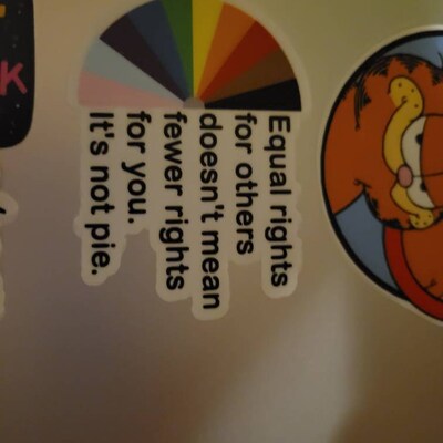 Equality Sticker, LGBTQ Pride Sticker, Equality for All, Vinyl Decal ...