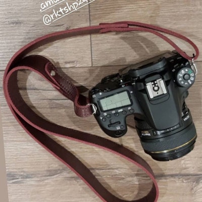 Engraved Camera Strap, Leather Cross Body Strap, Shoulder Belt for ...