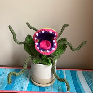 Crochet Audrey 2 Man Eating Plant Photo Tutorial Feed Me Seymour ...