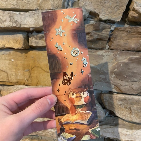 Foiled Bookmarks - Flick - Celeste - Pascal - Blathers - Animal ...