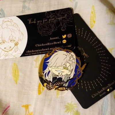 Black Butler Hard Enamel Pins Kuroshitsuji Ciel Sebastian - Etsy
