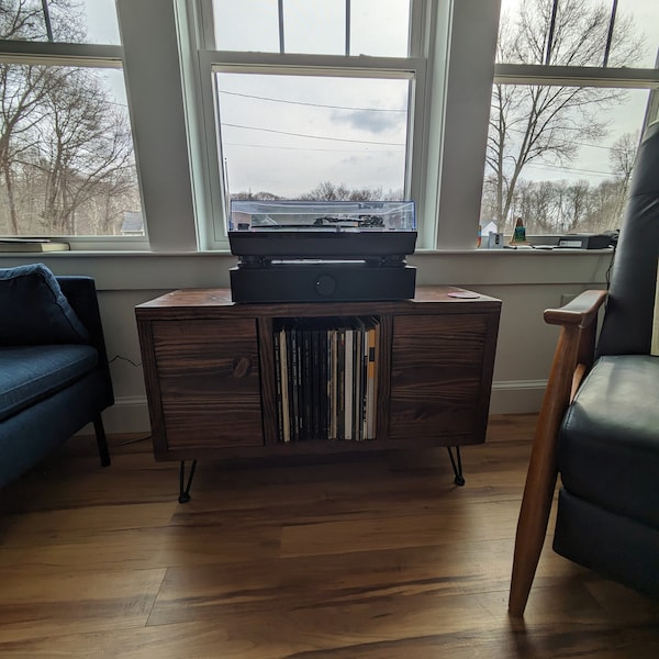 Gorgeous Charred Oak High Top Dining Table. Perfect for Small Spaces ...