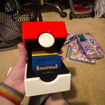 Nintendo Game Boy / Game Boy Color Cartridge Holder Pokemon Inspired ...