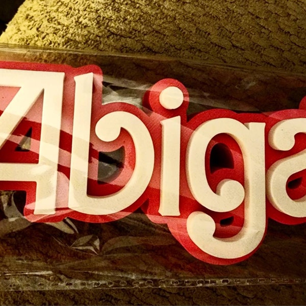 Custom Fashion Doll Style Name Sign | Personalized Gift for Girl | Kid ...