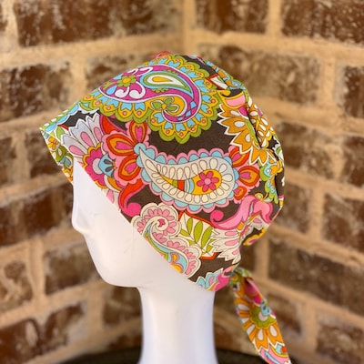 Tie Back Pixie Scrub Hat Sewing Pattern© - Etsy