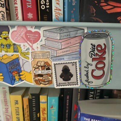 Special Edition GLITTER Fueled by Diet Coke Sticker Waterproof Vinyl ...