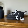 Frenchie Cremation Urn in Stoneware - Etsy