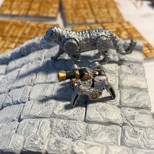 Robot Tiger Steel Defender for Dnd Artificer STL Files for 3D Printing ...