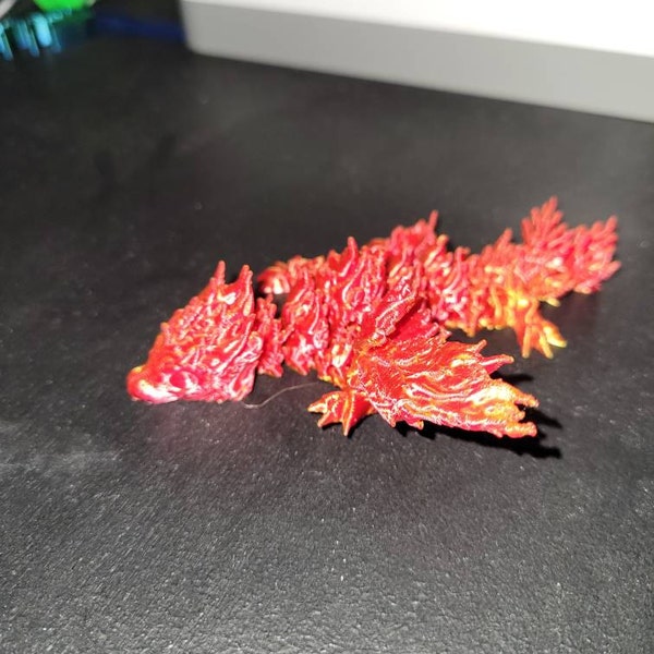 Baby Phoenix Dragon STL Print Files, Articulating Flexi Wiggle Pet ...