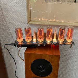 DIY KIT for IN-14 Arduino Shield NCS314 Nixie Tubes Clock with Options ...