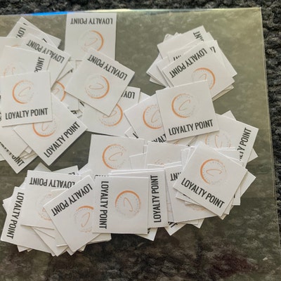 Loyalty Cards Business Loyalty Cards With Stickers Loyalty Stickers ...