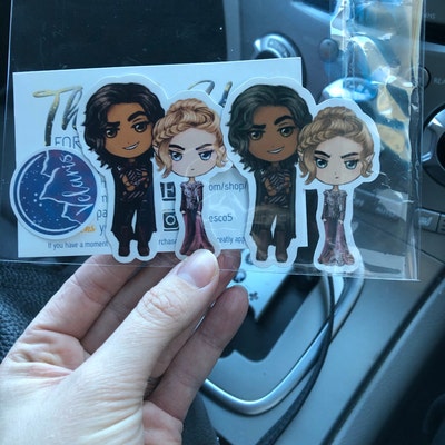 Chibi ACOTAR Couples Stickers From the Series A Court of - Etsy