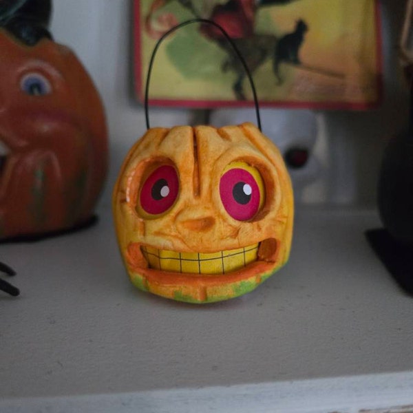 Bobbing Head Pumpkin Candy Container - Etsy