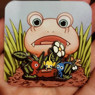 Pikmin Enamel Pin - Etsy