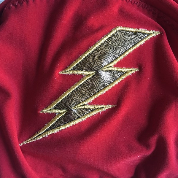 Applique Lightning Bolt Machine Embroidery Design - 4 Sizes - Instant ...