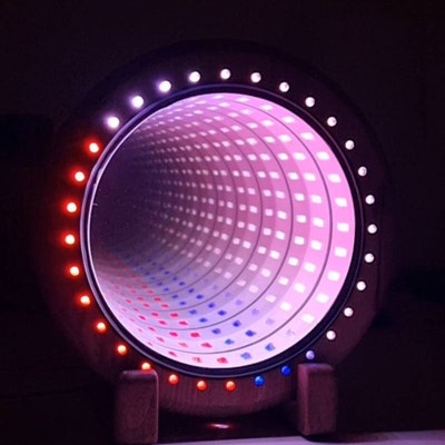 Infinity Mirror Stargate Portal Infinity Night Light Endless - Etsy