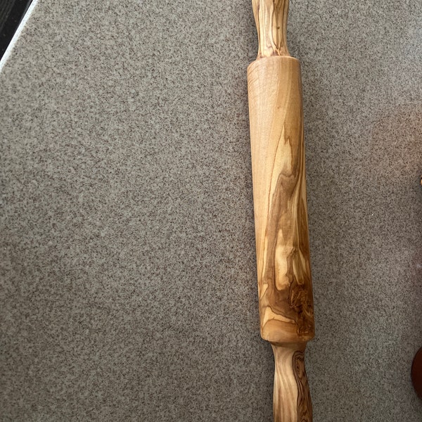 Spurtle Made of Olive Wood Handmade From a Single Piece Non Porous Will ...