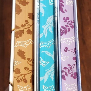 Powerless Sprayed and Stenciled Edges - Etsy