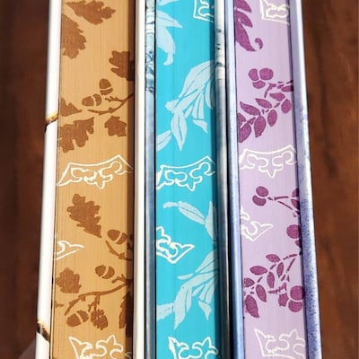 Powerless Sprayed and Stenciled Edges - Etsy