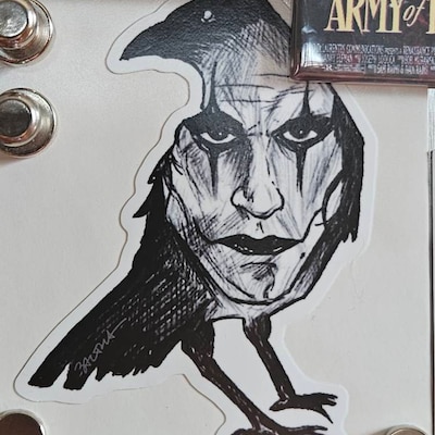 Jeepers Creepers Silhouette Sticker - Etsy
