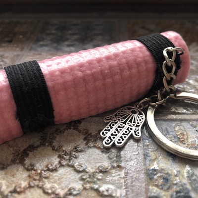 Personalised Yoga Keyring - Etsy