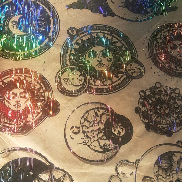Resin Foil Surreal Eve - Resin Foil Sheet Art Supplies - Etsy