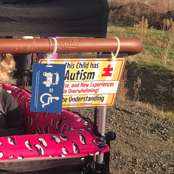 Handi-tag: Stroller = Wheelchair - Etsy