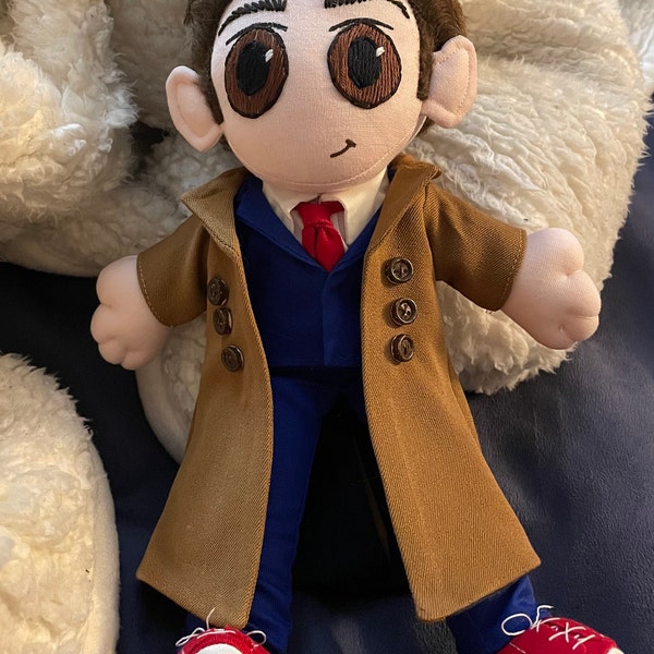 Tenth Doctor Doctor Who Doll Plushie Toy David Tennant - Etsy