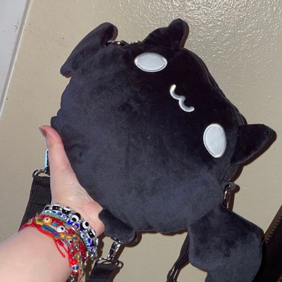 Cute Plush Bat Mini Crossbody Bag / Backpack New Higher Quality Straps ...