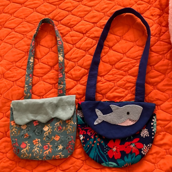 Toddler & Kids Purse Bundle Sewing Pattern and VIDEO Tutorial ...