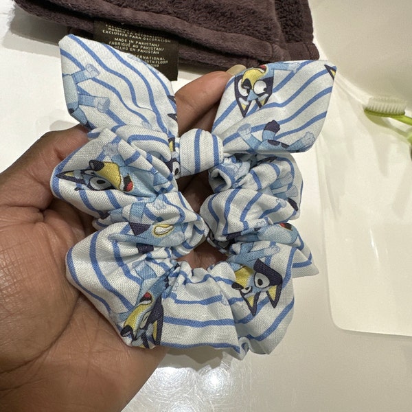 Scrunchie Made With Licensed Bluey and Bingo Cotton Fabric - Etsy