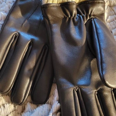 Custom Ladies Long Leather Gloves Handmade Opera Minimalist Vintage ...