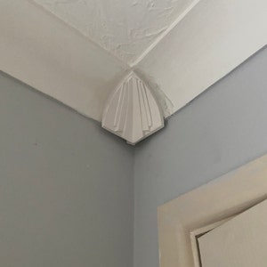 127mm or 100mm Plain Plaster Cove Join Corners Internal or External ...