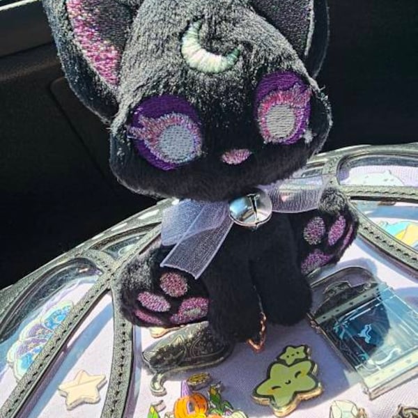 Bewitched Luna Plush - Littlefox's Toebeans - Glamor Witch Cat Stuffed ...