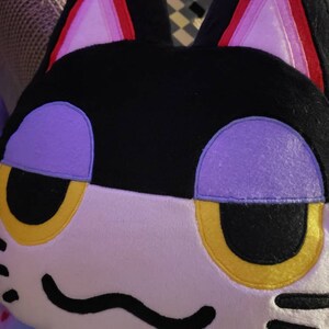 Punchy Animal Crossing Animal Villagers Punchy Cat Pillow New Leaf ...