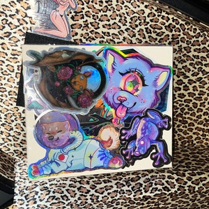 Neopets Paint Brush Darigan Brush Gold Glitter Small Enamel - Etsy