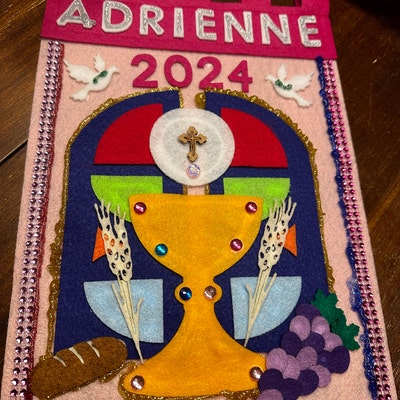 UNASSEMBLED Personalized Confirmation Banner Kit, Confirmation Banner ...