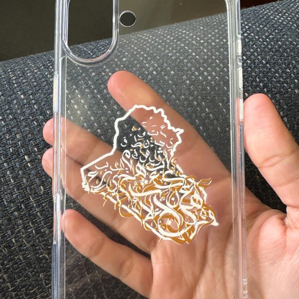 Personalized Arabic Name 4x4" Canvas With Flowers - Etsy