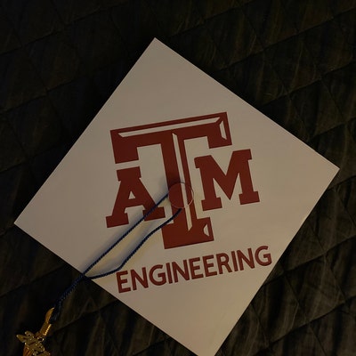 Custom Graduation Cap, Texas Tech, University of Texas, A&M, Aggie ...