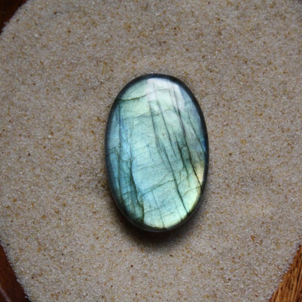 Natural Stunning Flashing Rainbow Labradorite Palm Stone-meditation ...