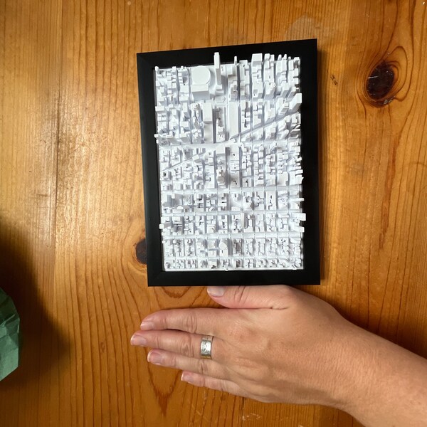 3D Printed NYC Wall Art - Etsy