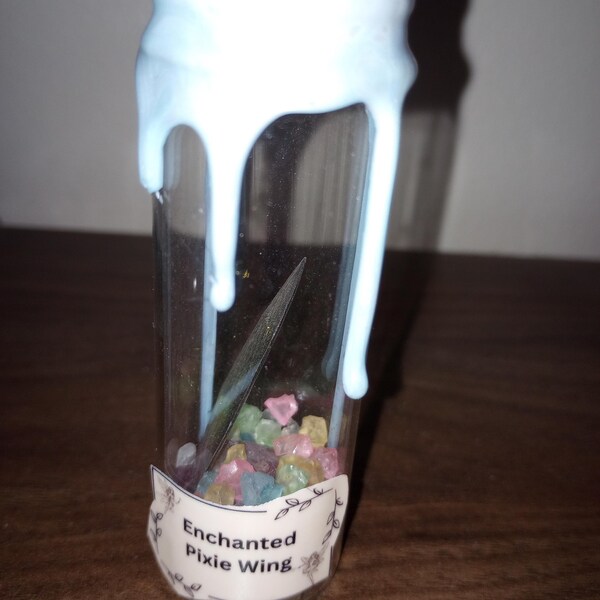 Magic Genie Wish Potion Bottle Apothecary, Jinn Fantasy Bookshelf Decor ...