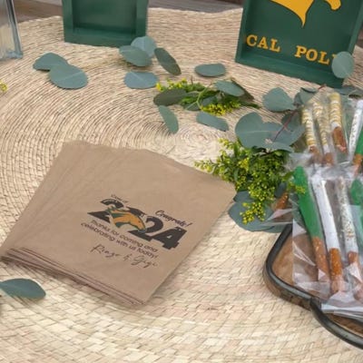 Graduation Party, Graduation Favor Bags, Class of 2024 Seniors, Cookie ...