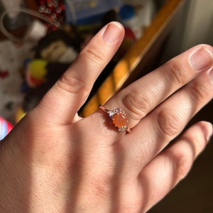 Unique Multi Gemstone Box Ring, 14K Solid Gold Baguette Garnet ...