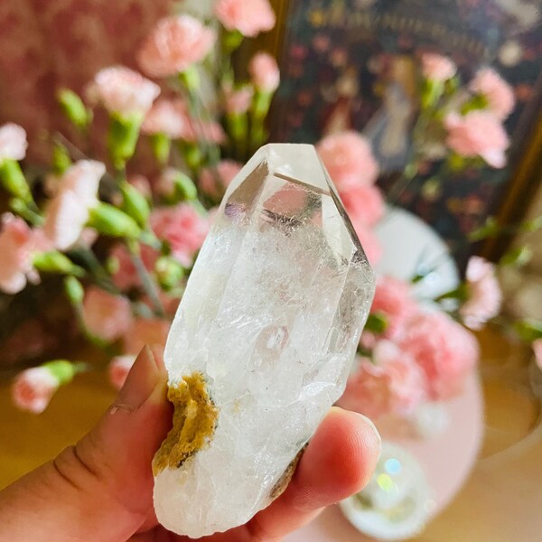 Grade AAA Lemurian Towers With Barcodes and Self-healed - Semi-polished ...