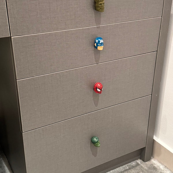 Complete Super Mario Drawer Knob Set - Etsy