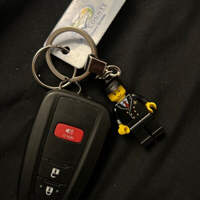 Toystory Buzz Lightyear Minifigure with Plain White Torso Legs Keychain ...